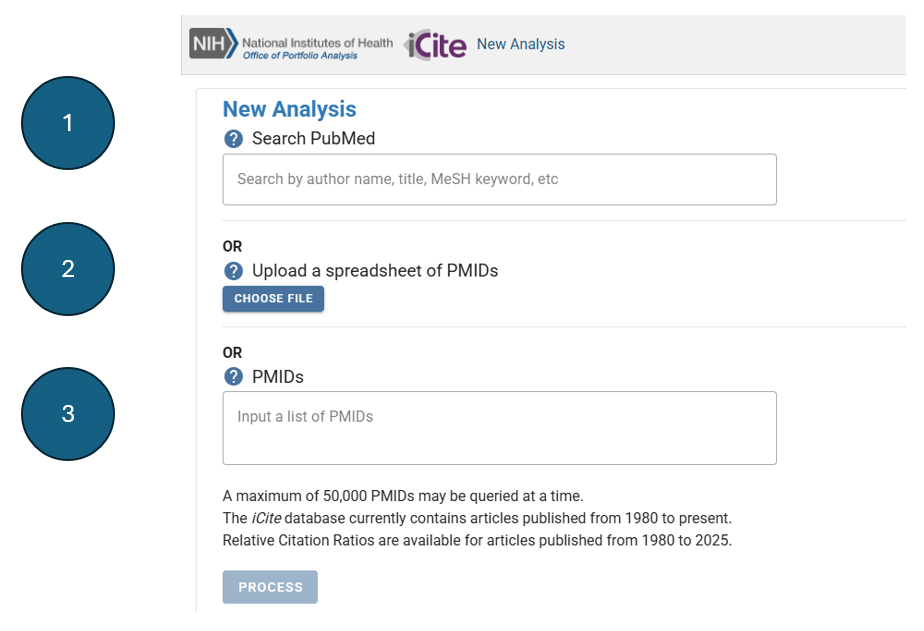 Search Overview – iCite Support